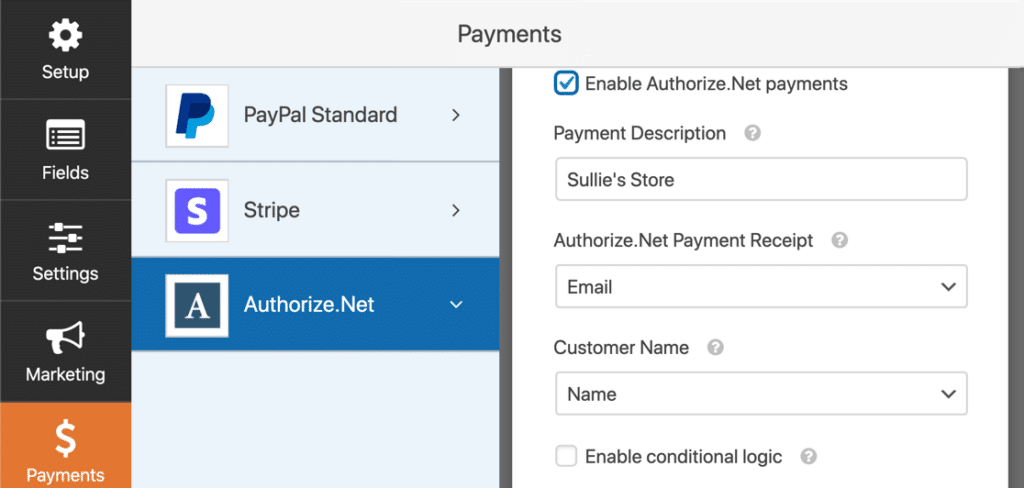 How to Make an Authorize.net Payment Form in WordPress (Easy Method)