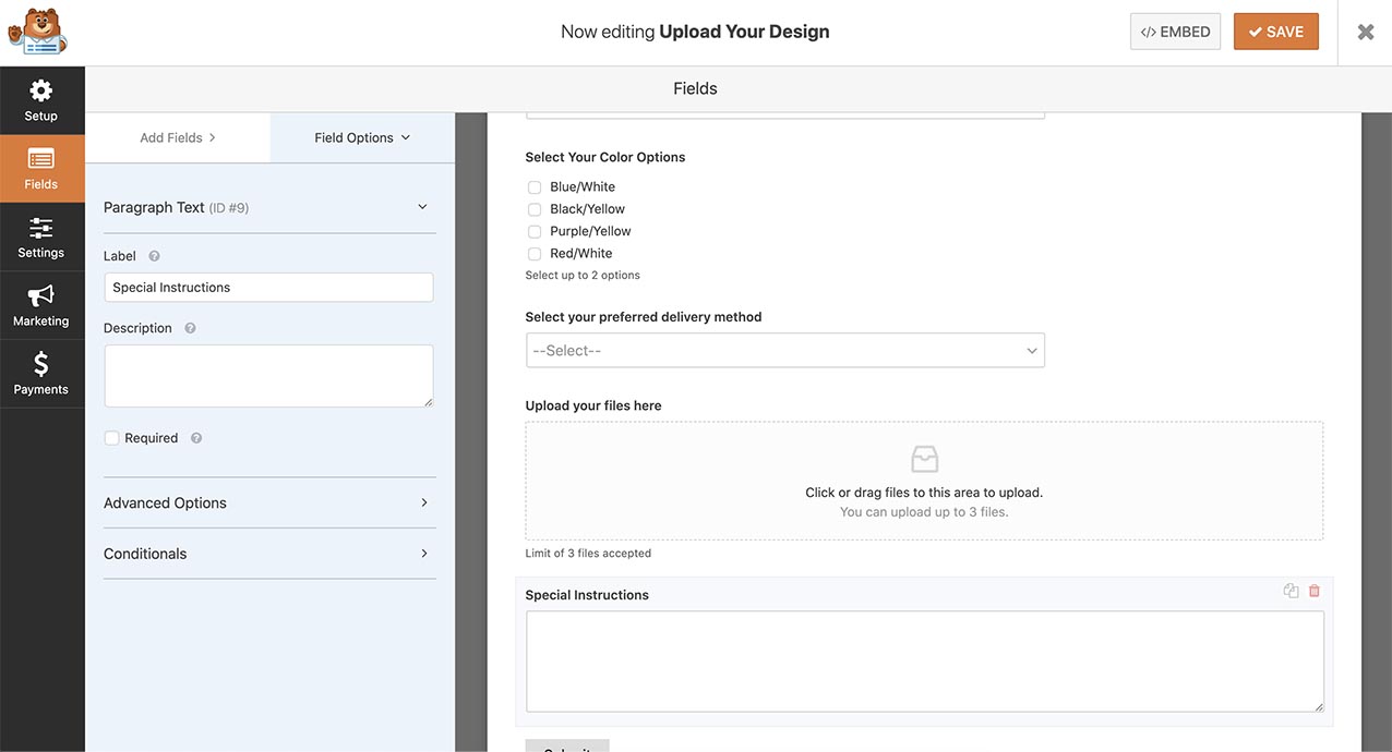 How to Show All Fields in Your Confirmation Message