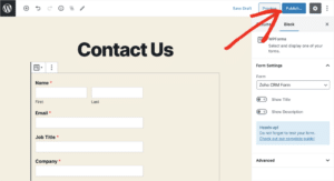 How to Make Custom Zoho CRM Forms in WordPress (The Easy Way)