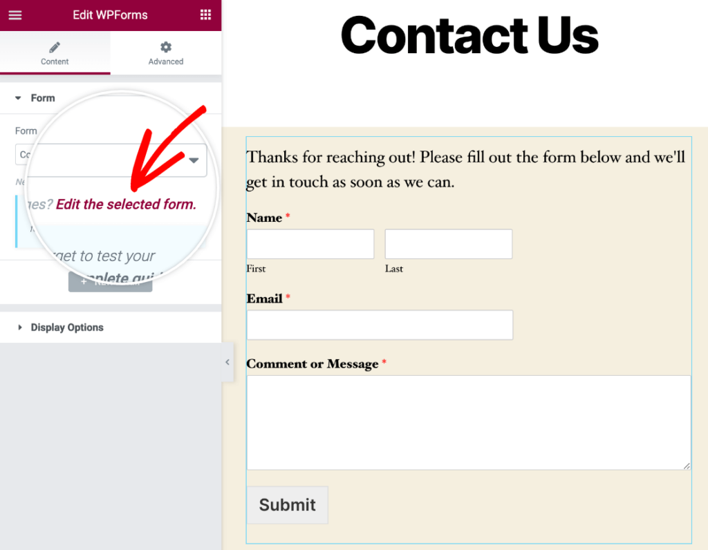 How to Add WPForms to an Elementor Page