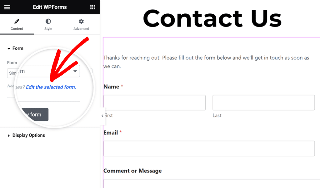How to Add WPForms to an Elementor Page