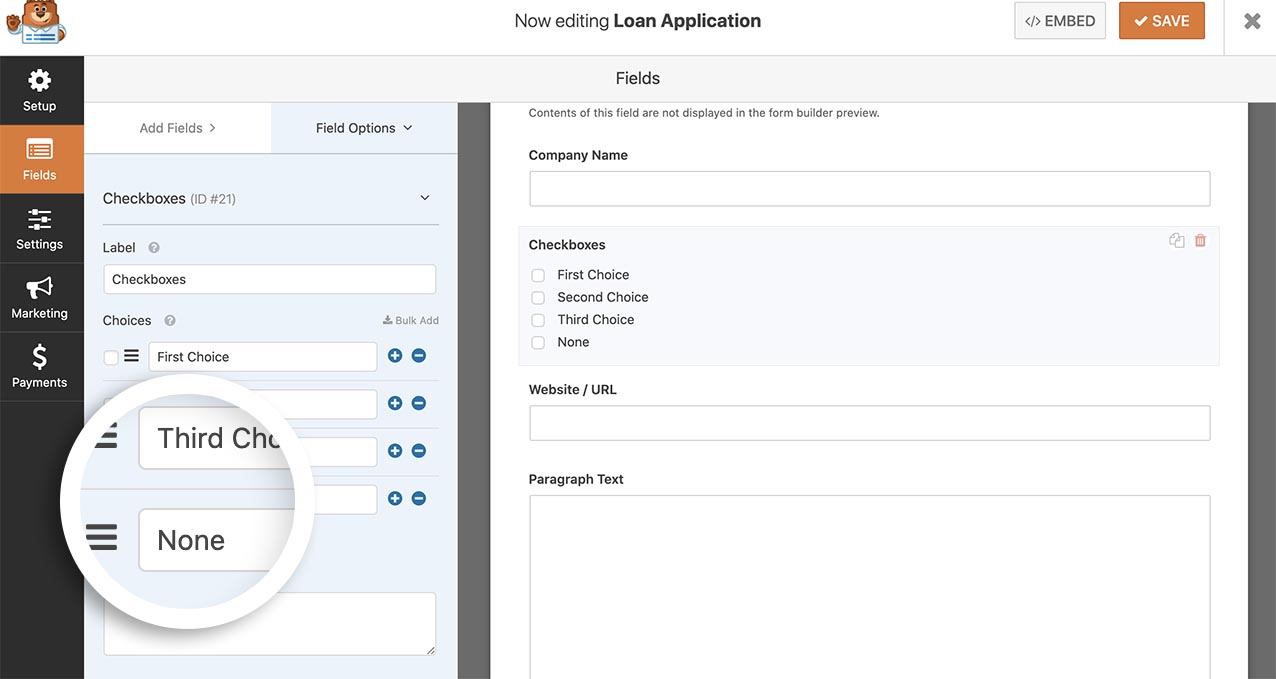 How To Add A Select All Option To A Checkbox Form Field