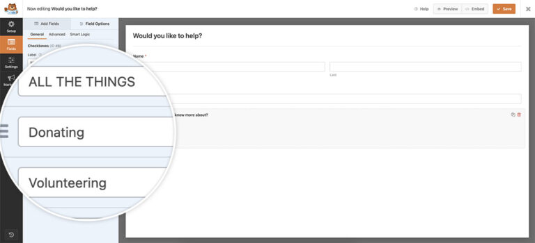 How to Add a Select All Option to a Checkbox Form Field