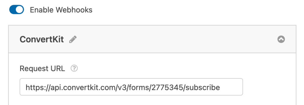 Webhooks Addon - WPForms