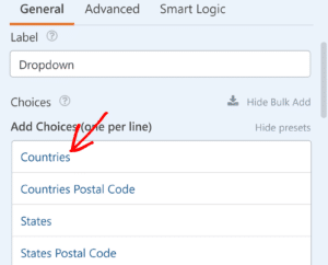 How to Add a Country Dropdown List to WPForms (In 1-Click!)