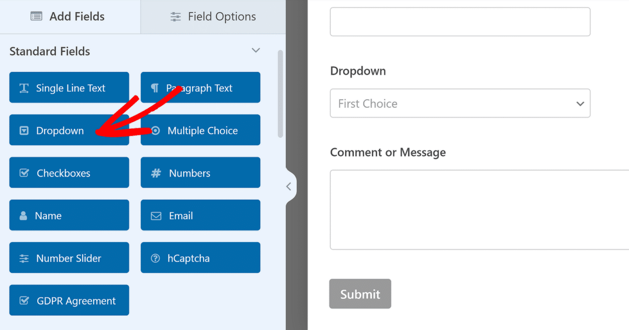 How to Add a Country Dropdown List to WPForms (In 1-Click!)