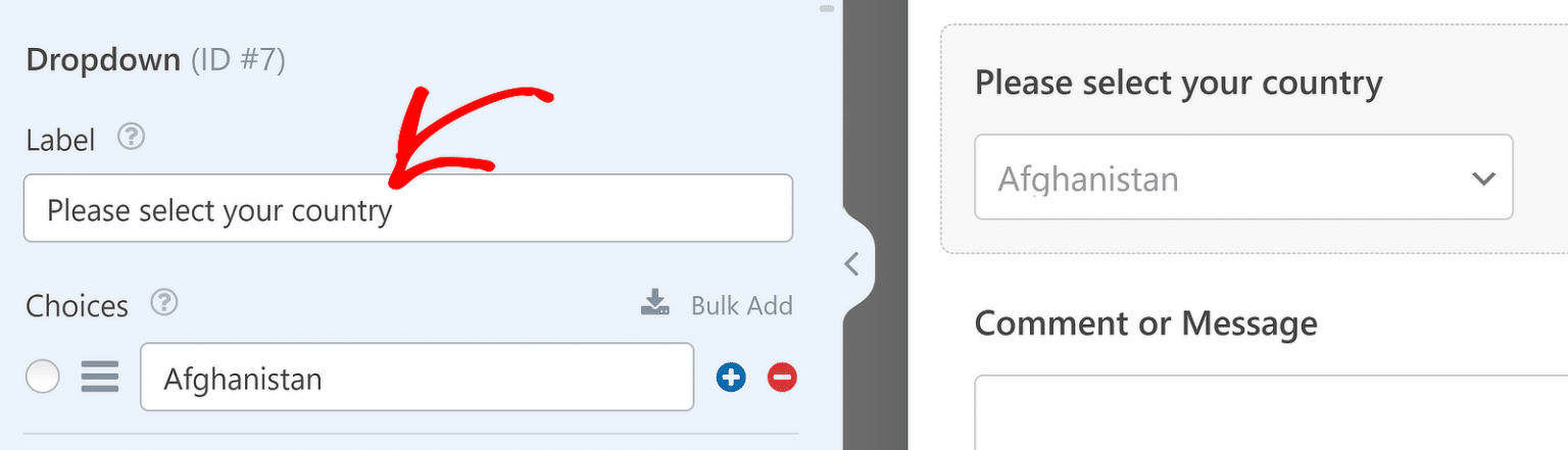 How to Add a Country Dropdown List to WPForms (In 1-Click!)