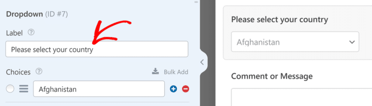 How to Add a Country Dropdown List to WPForms (In 1-Click!)