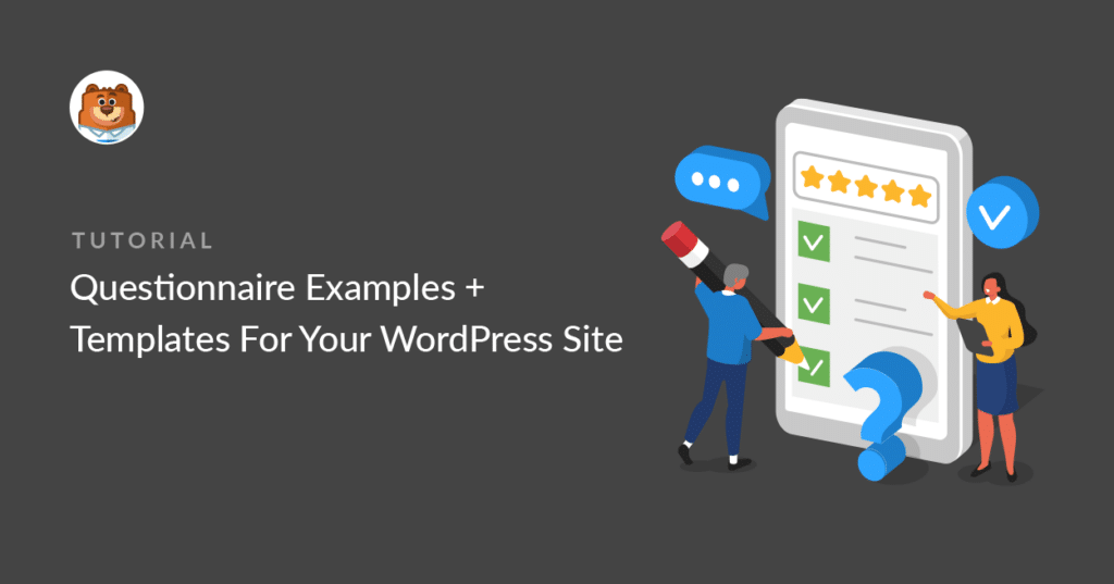 WordPress Questionnaire Examples: 7 Best Practices