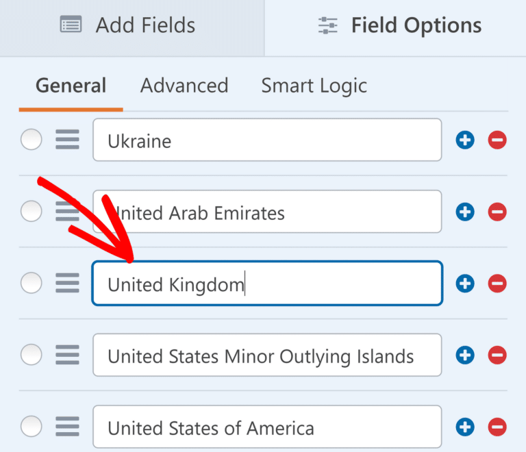 How to Add a Country Dropdown List to Your Form (In 1 Click)