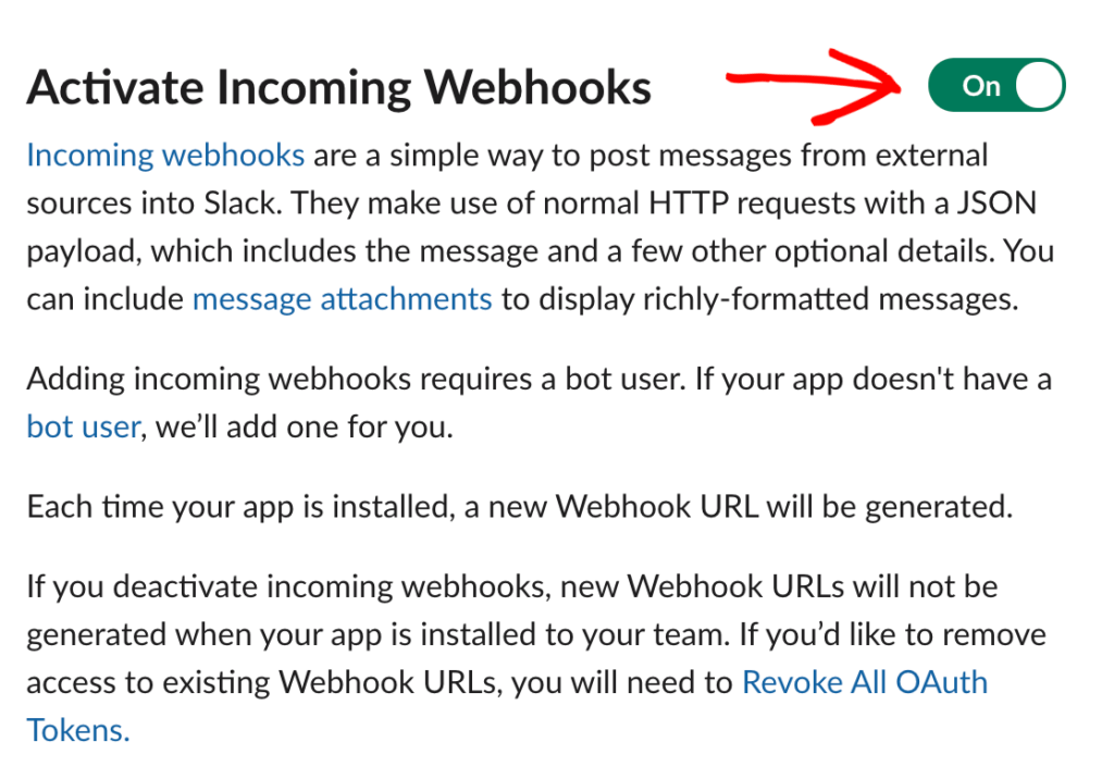 Webhooks Addon