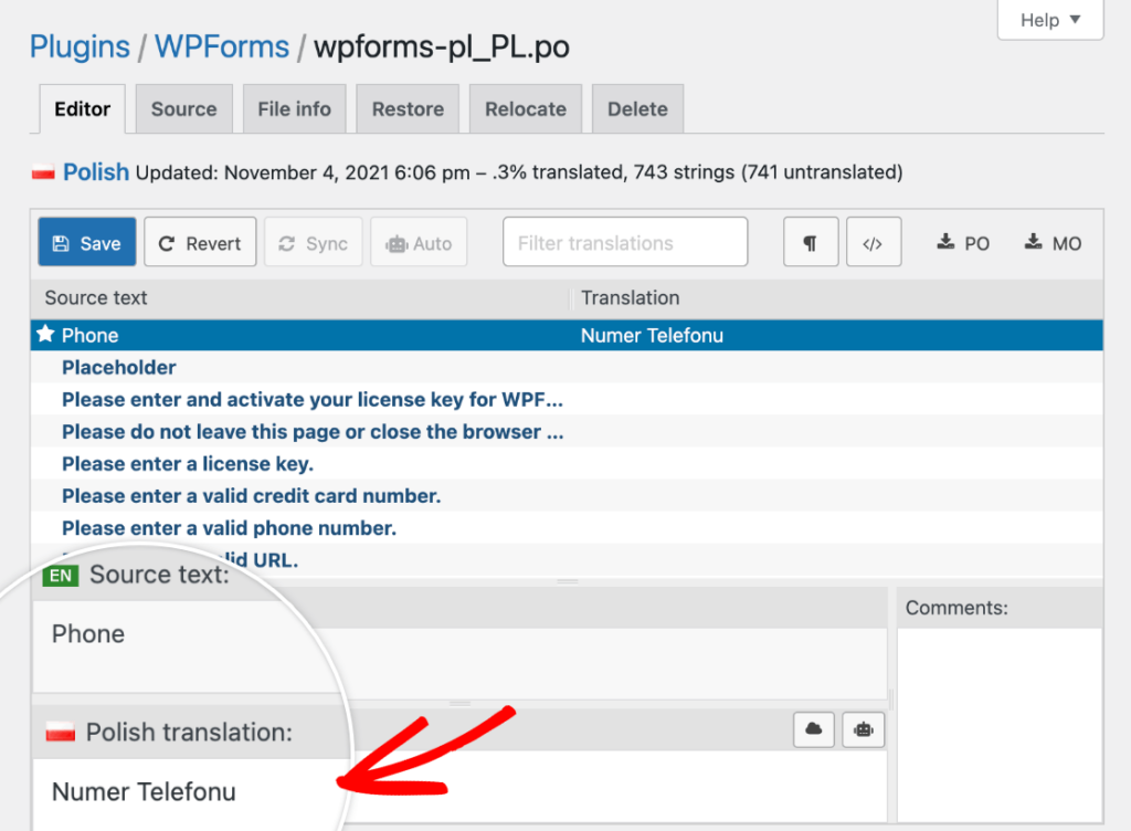 How to Translate WPForms into a Different Language