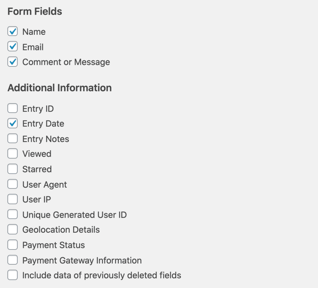How to Export Form Entries From WordPress to a CSV [No Code]