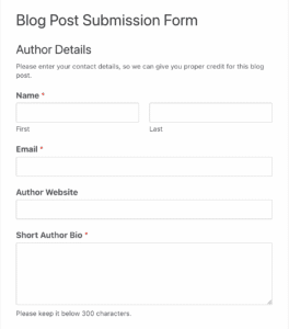 18 Types of WordPress Forms to Grow Your Business