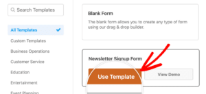 How to Create Your First Form