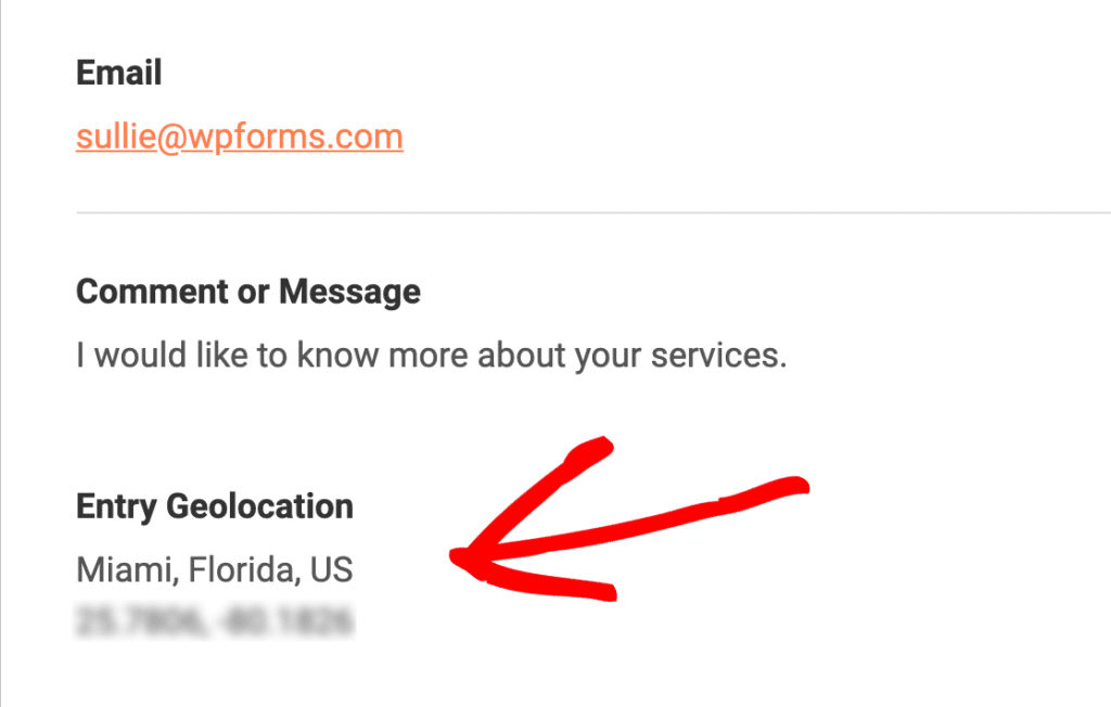 Geolocation Addon - WPForms