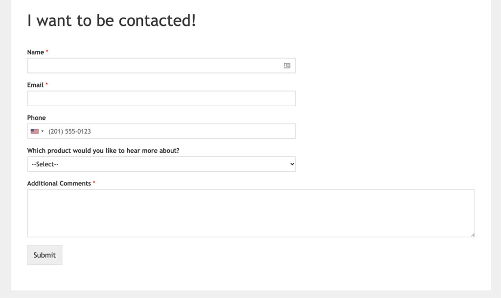 How to Add a Filterable Field to a Form for Internal Use