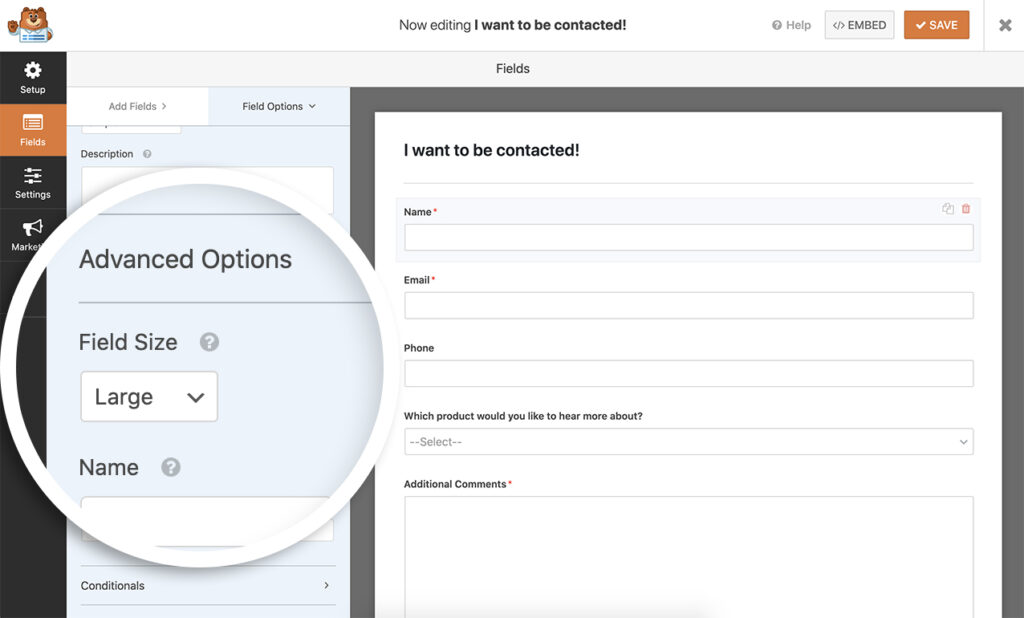 How to Center a form with Custom CSS with WPForms