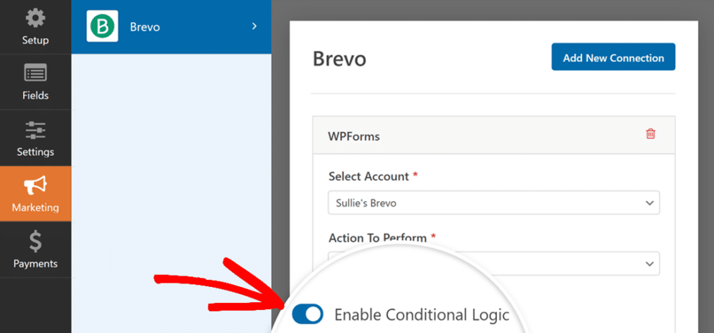 Brevo Addon - WPForms