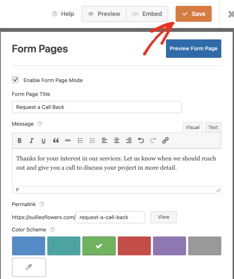 How to Make a Request a Call Back Form in WordPress