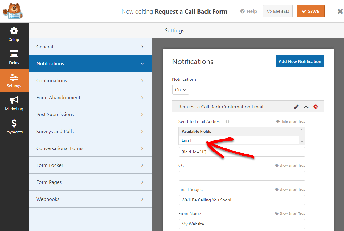 How to Make a Request a Call Back Form in WordPress