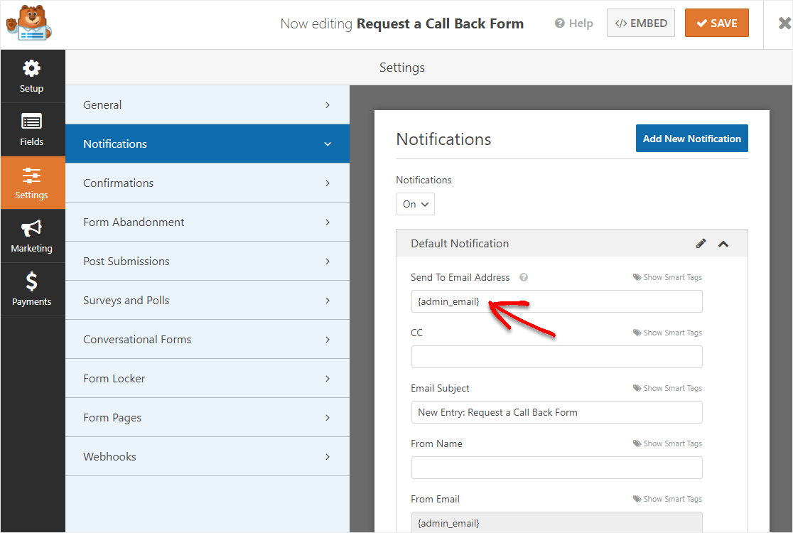 How to Make a Request a Call Back Form in WordPress