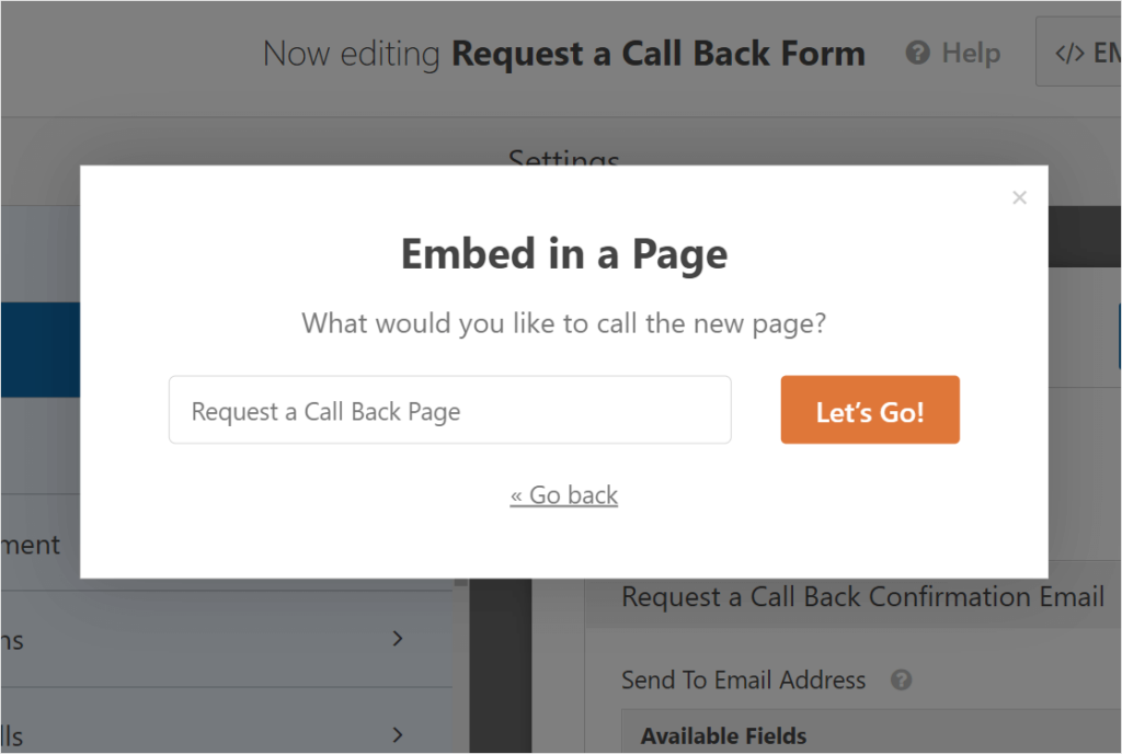 How to Make a Request a Call Back Form in WordPress