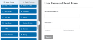 How to Create a Custom Password Reset Form in WordPress