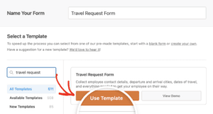 How to Create an Online Travel Request Form in WordPress