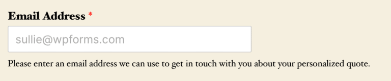How to Add Extra Text and Descriptions to Forms