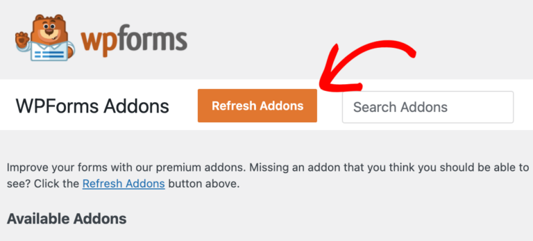 How to Install and Activate WPForms Addons