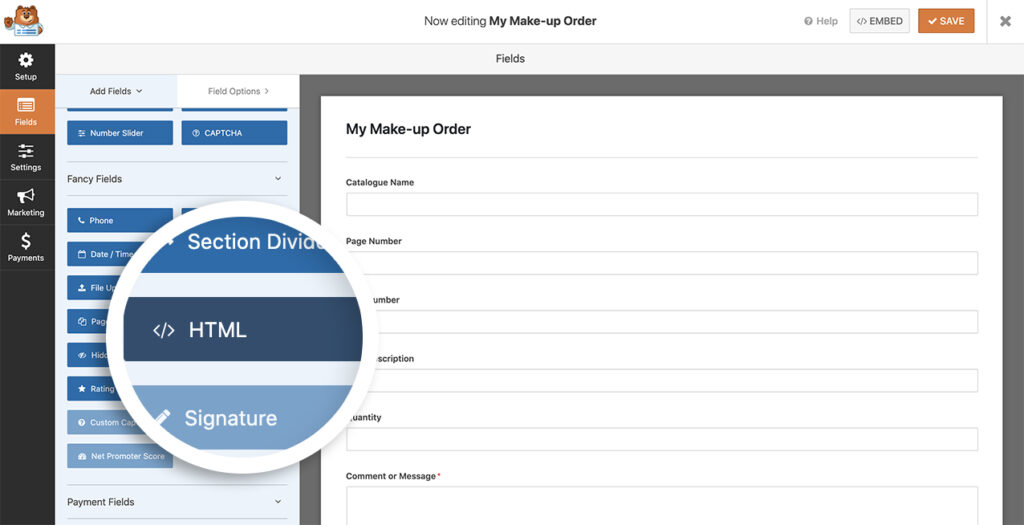 How to Process Smart Tags in HTML Fields in WPForms