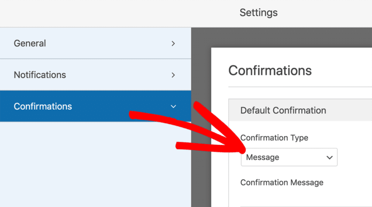 How to Set Up Form Confirmation in WPForms