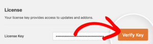 How to Verify Your WPForms License