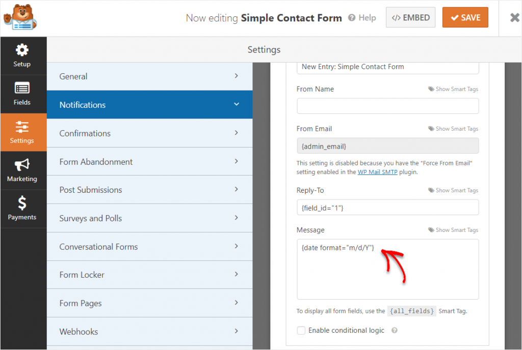 How To Create A Wordpress Date Picker Form Without Code 4557