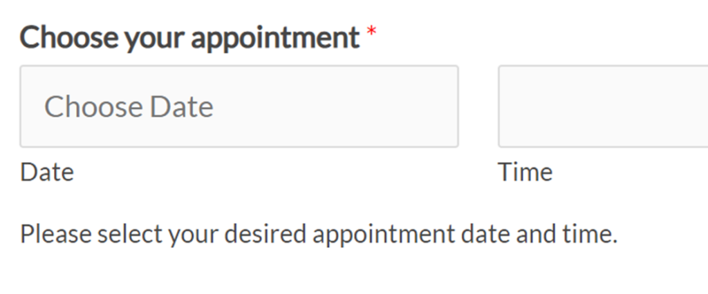 How to Customize the Date / Time Field in WPForms