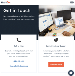 12 Best Contact Us Page Examples You Have to See in 2025