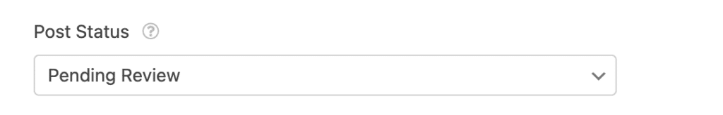 Post Submissions Addon