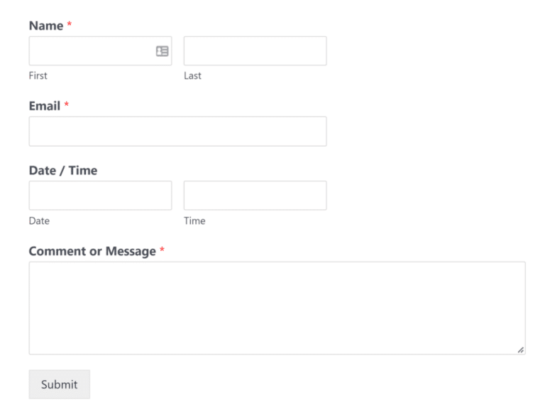 How to Create a WordPress Date Picker Form [Without Code]