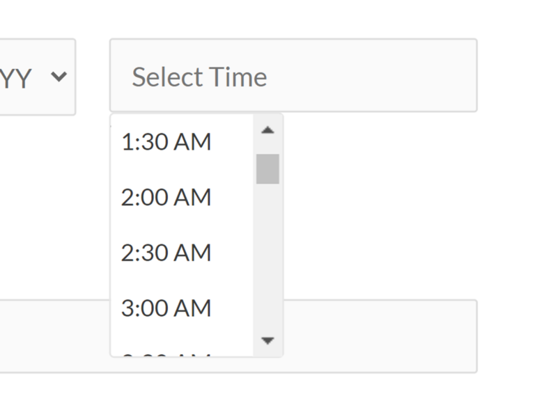 How to Customize the Date / Time Field in WPForms
