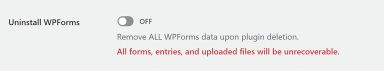 A Complete Guide to WPForms Settings