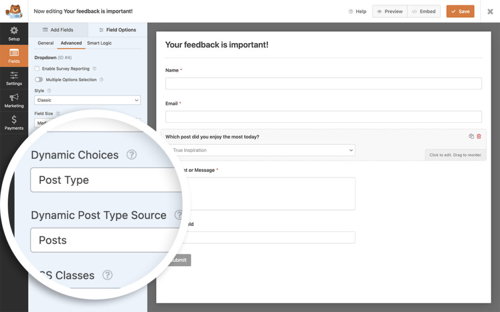 How to Customize Dynamic Choices in WPForms
