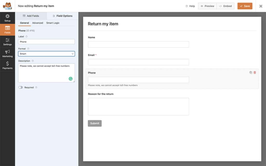 How to Provide Additional Phone Field Validation in WPForms