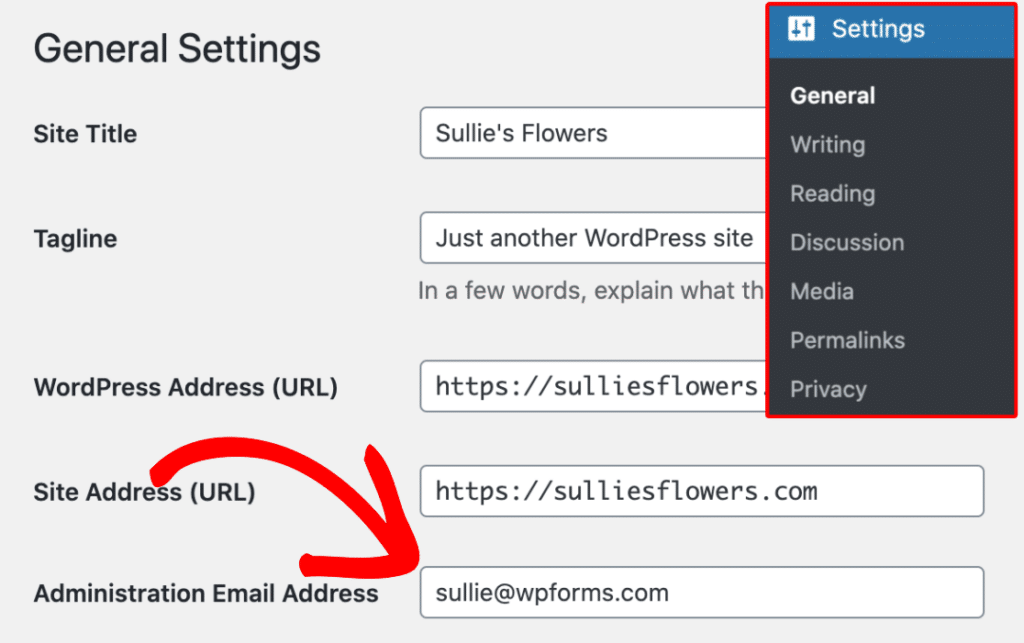 How To Change The WordPress Admin Email The Easy Way 