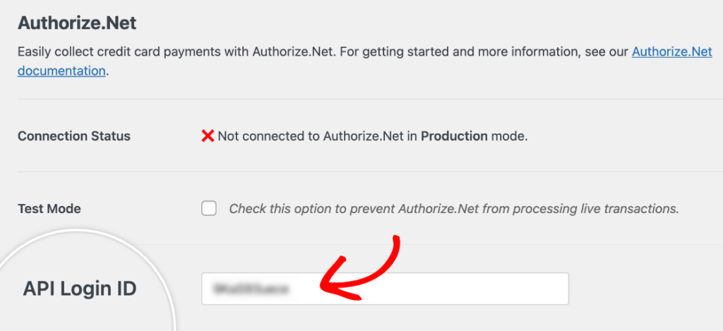 Authorize.Net Addon