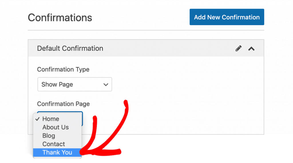 How to Set Up Form Confirmation in WPForms