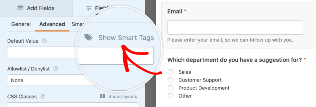 How to Use Smart Tags in WPForms