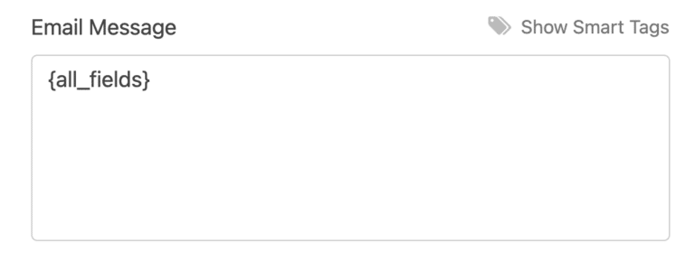 How to Use Smart Tags in WPForms