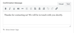 How to Set Up Form Confirmations in WPForms