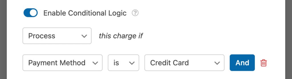 How to Allow Users to Choose a Payment Method in Your Form